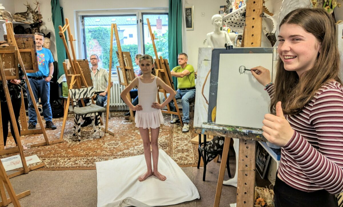 Kurz kresby postavy a aktu | Ateliér Viridian